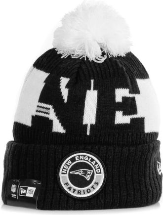 New Era Sporty Pom Pom Mens Hat - - Accessories - Herren - Schwarzk - ONE SIZE