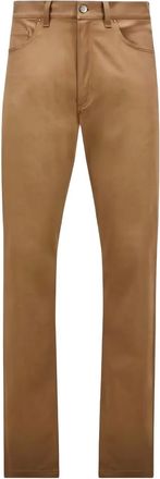 Moncler pantalon en coton - Marron