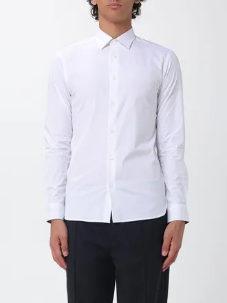 Burberry Chemise slim fit en popeline de coton stretch avec col fran&ccedil;ais