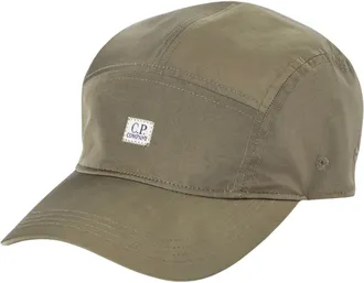 C.P. Company C.p. Company, Homme, Accessoires, Vert, Taille: ONE Size Chrome-R Panelled Logo Cap