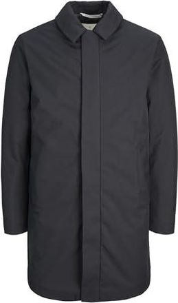 Jack & Jones Manteau pour homme Jprcclement Mac Coat, Noir, L