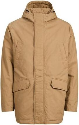 Au Printemps Paris Parka mi-longue &agrave; capuche en coton