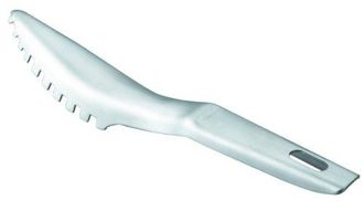 Lacor 39040 Schaber für Fische, Edelstahl 19 cms