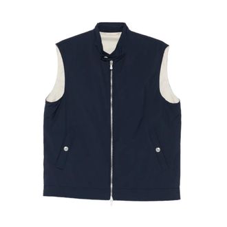 Eleventy Wollmischung Gilet - - Jackets - Herren - Blau - XL