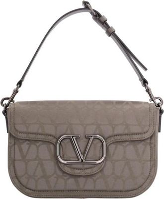 Valentino Garavani Iconographe Schultertasche All Time - - Bags - Herren - Grau - ONE SIZE
