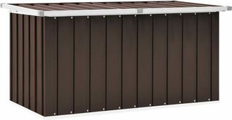 vidaXL Vidaxl - Tronc extérieur robuste 129x67x65 cm Structure robuste différentes couleurs disponibles couleur : marron