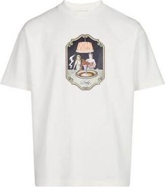 Dr&ocirc;le de Monsieur T-shirt &agrave; motif en coton