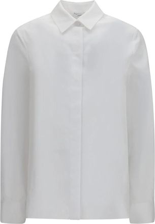 Lardini Klassisches Baumwollhemd - - Blouses & Shirts - Damen - Wei&szlig; - L