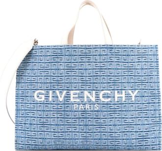 Givenchy G- 4G Denim Medium tote bag - Blau