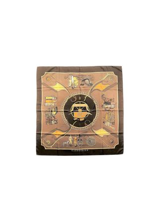Herm&egrave;s Vintage Carrossier Silk Scarf 90