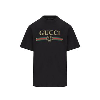 Gucci Logo Cotton T-shirt