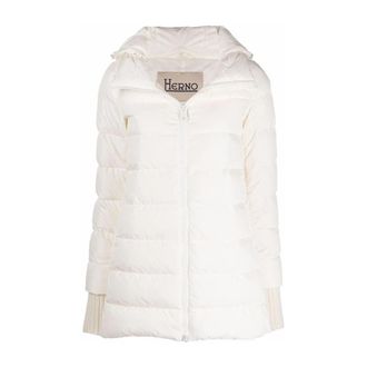 Herno A-Shape Jacke - - Jackets - Damen - Wei&szlig; - M
