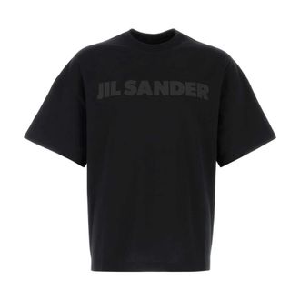 Jil Sander Homme, Tops, Noir, Taille: L T-Shirt CN SS