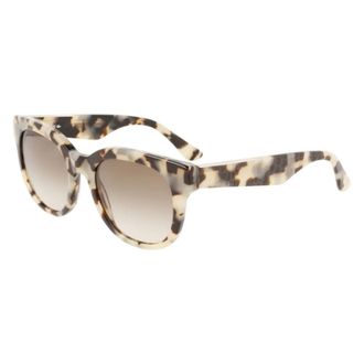 Lacoste Braune Azetat Damen Sonnenbrille - - Accessories - Damen - Mehrfarbig - 52 MM