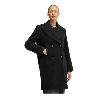 Patou Manteau Double-Boutonnage - Femme - Manteaux - Noir - Taille: 40 FR