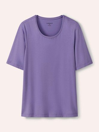Walbusch T-Shirt Damen Viskose Shirt Rundhals Kurzarm leicht tailliert pflegeleicht Halbarm, Rundhals