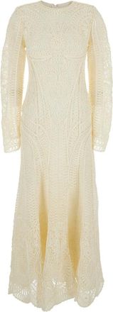 SIMKHAI Femme, Robes, Beige, Taille: 38 FR Fiona Dress