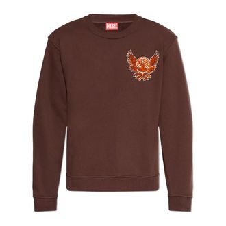 Diesel Herren, Sweatshirts & Hoodies, Braun, XLGr&ouml;&szlig;e