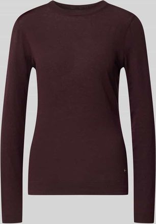Windsor Longsleeve aus Lyocell-Mix mit Rundhalsausschnitt