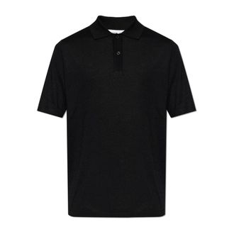 Sams&oslash;e & Sams&oslash;e Homme, Tops, Noir, Taille: M Sarowan Knit Polo