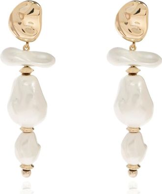 Cult Gaia Femme, Accessoires, Blanc, Taille: ONE Size Boucles doreilles clip Fabbie