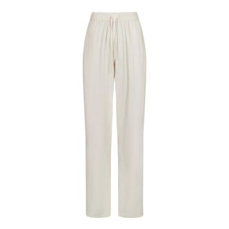 Neo Noir Femme, Pantalons, Beige, Taille: 36 FR Pantalon Fluide en Lin