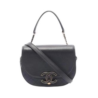 Chanel Pre-owned Matelasse 2way Leder Schultertasche - - Pre-owned - Damen - Schwarzk - ONE SIZE