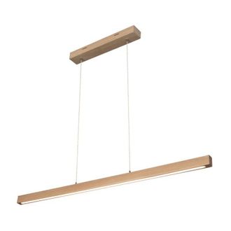 SPOT Light Suspension en Ch&ecirc;ne Huil&eacute; Design Contemporain avec Variateur Tactile SMAL 1 LED