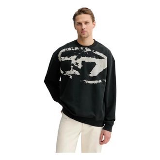 Diesel S-Boxt-N5 Sweatshirt - - Sweatshirts & Hoodies - Herren - Schwarzk - 2XL