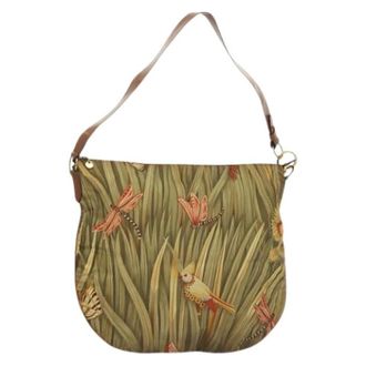 Ferragamo Pre-owned Nylon Schultertasche - - Pre-owned - Damen - Gr&uuml;n - ONE SIZE