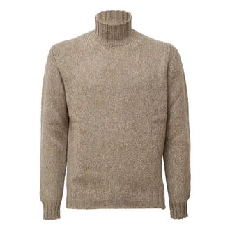 Fedeli Onda Rollneck Pullover - - Knitwear - Herren - Beige - XL