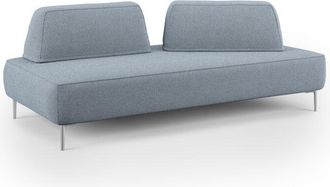 Divani.Store Newton modulares Sofa mit beweglichen R&uuml;ckenlehnen T07 167 cm blau