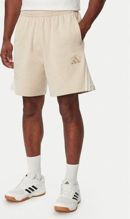 adidas Sportshorts Adidas Kit 3-Stripes KW2385 Beige Loose Fit