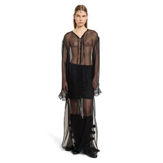 Ann Demeulemeester Matleen X-Long Kaftan Dress