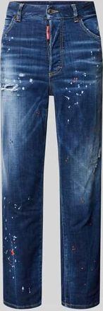 Dsquared2 Straight Fit Jeans im Destroyed-Look