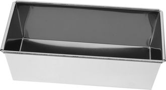 Garneck Edelstahl Kastenform Brotbackform Toastform Antihaftbeschichtet Für Backofen Haushalt Mit Gleichmäßiger Wärmeverteilung