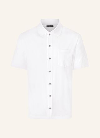 Maerz Maerz Muenchen Kurzarm-Hemd Regular Fit Aus Jersey weiss
