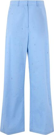 Giuseppe Di Morabito Femme, Pantalons, Bleu, Taille: 36 FR Pantalons