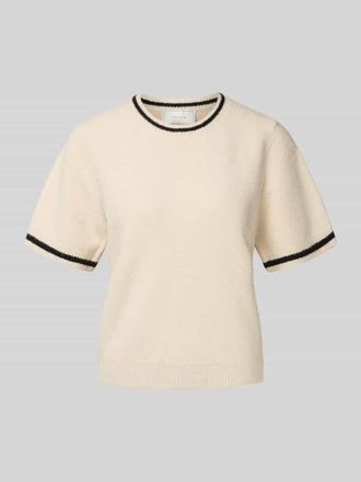 Neo Noir Regular Fit Strickshirt mit Woll-Anteil Modell MAWINA