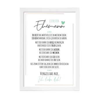 Fj&auml;llr&auml;ven Definition Poesie Kunstdruck-Poster | Weihnachtsgeschenke Ehemann Geschenk | Wandbilder Wohnzimmer | Weihnachten Geschenke f&uuml;r Ehem?nner Geburtstag | 