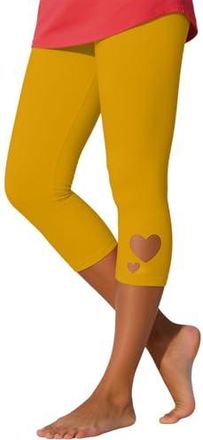 Generic Pantalon de yoga taille haute pour femme - Legging de compression extensible confortable - Taille haute - Gym - Entra&icirc;nement - Yoga - 2026 - Mode de g