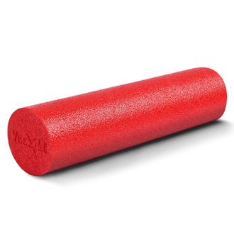 Yes4All DA0G Premium Medium Density Round PE Foam Roller f&uuml;r k&ouml;rperliches Training, Red
