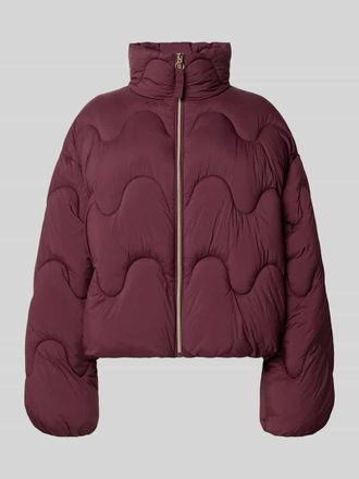 Jake*s Casual Loose Fit Steppjacke mit Stehkragen