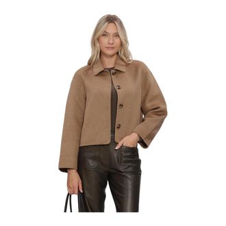 Arma Nicolina Wollmischungsjacke - - Jackets - Damen - Beige - XL