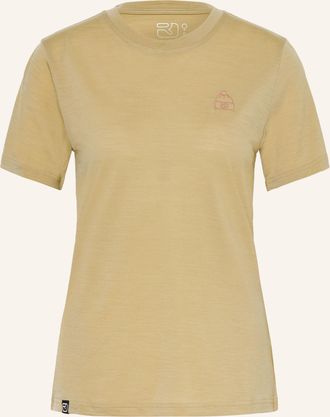 Ortovox Funktionsshirt 150 Cool Beanie Ts Mit Merinowolle beige