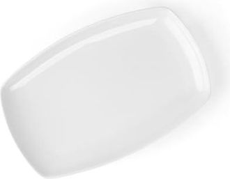 Holst Porzellan FD 432 Porzellan Speisenplatte 30 x 20 cm Fine Dining Weiß 32 x 24 x 2,2 cm 3 Stück