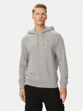 Napapijri Sweatshirt Balis H NP0A4H8A Grau Regular Fit