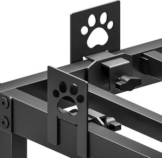 Generico Matratzenstopper, rutschfeste Halterung mit Gummif&uuml;&szlig;en, verstellbares Zubeh&ouml;r f&uuml;r Einzel-, Doppel- und -Betten, sicherer Halt f&uuml;r Zuhause, Hotel, Stud