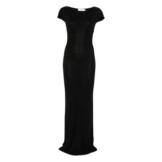 Aya Muse Sway Maxi Kleid - - Dresses - Damen - Schwarzk - XS