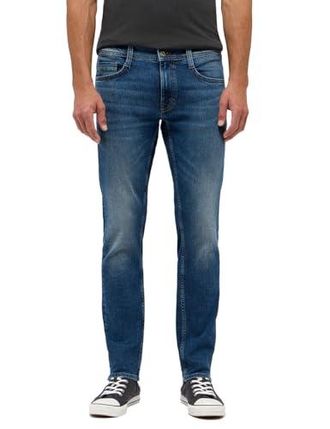 Mustang Jeans Style Oregon Slim Jeans, Bleu Moyen, 33W / 32L Hommes